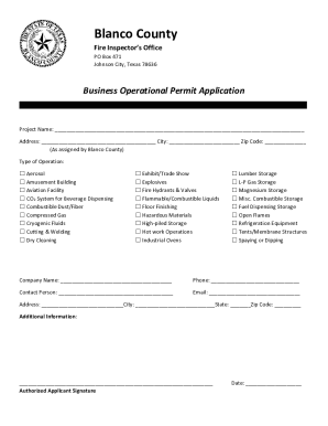 Fillable Online Fire Marshal Division - Open Burning Permit Application ...