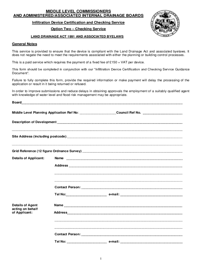 Fillable Online middlelevel gov Clean Construction or Demolition Debris ...