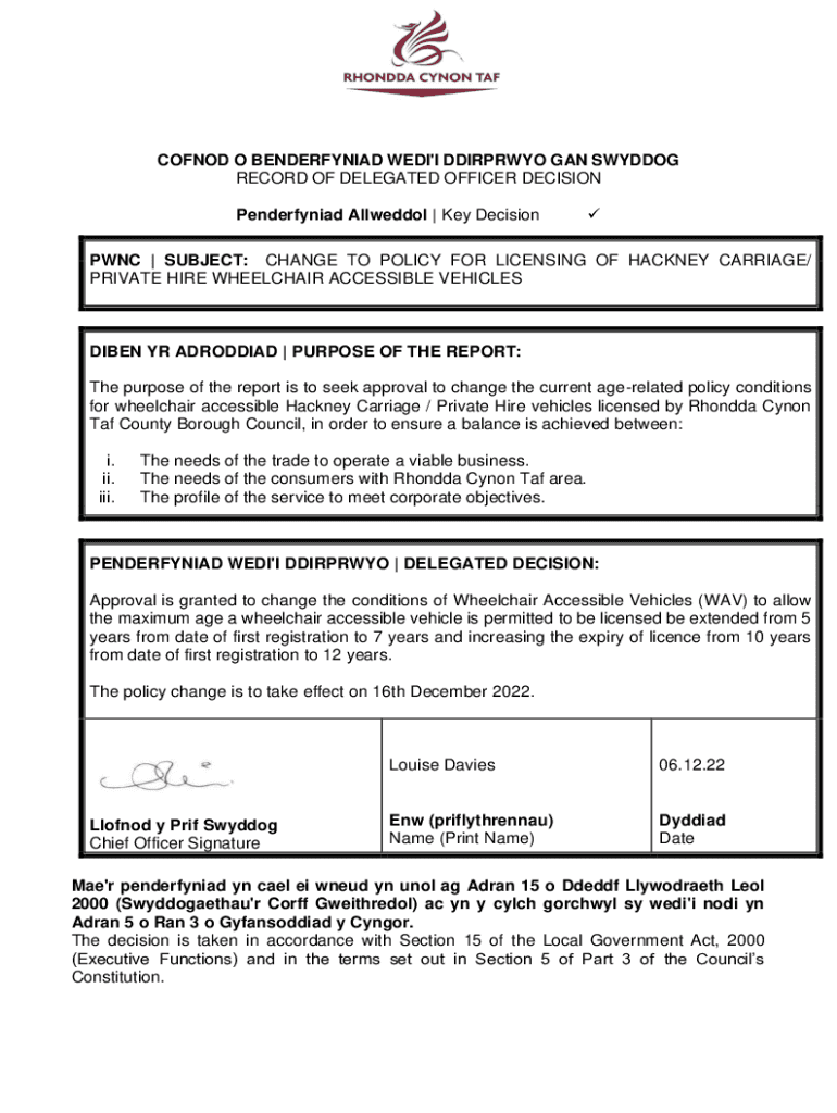 Fillable Online (Public Pack)Agenda Dogfen i/ar gyfer Cabinet, 20/07 ...