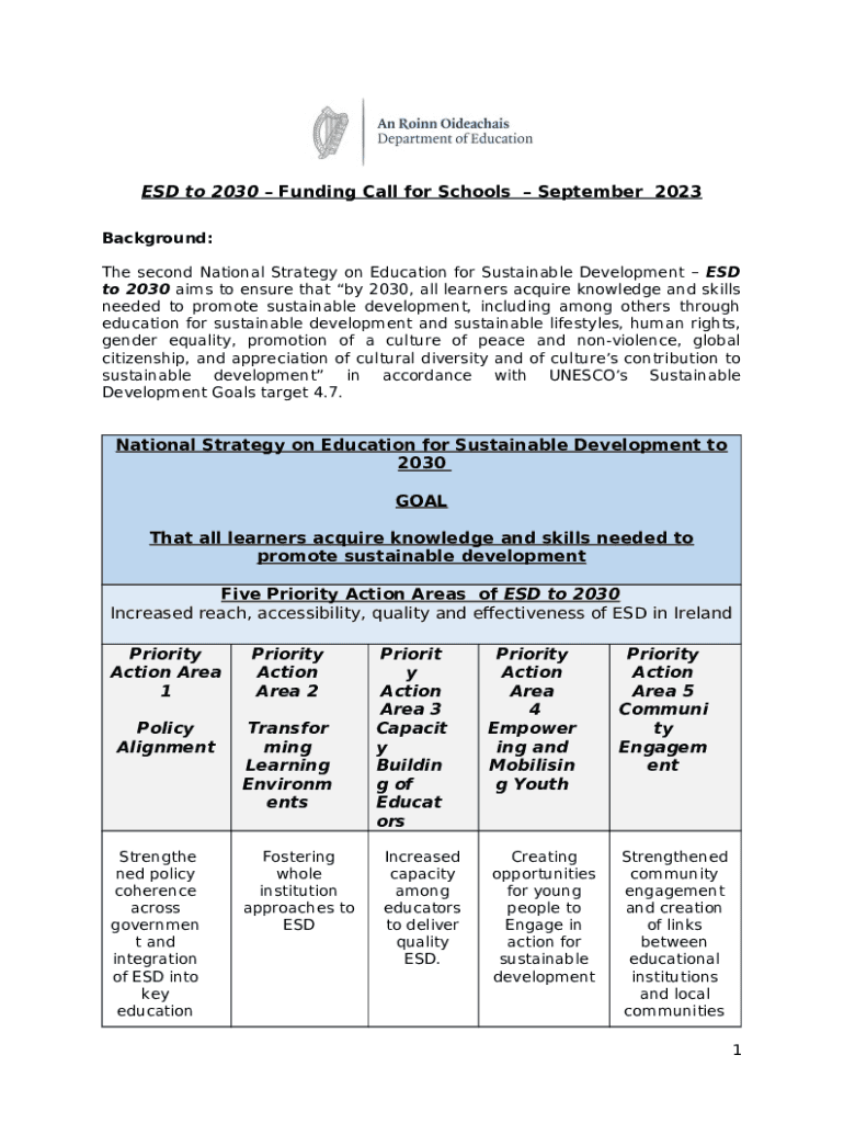 ESD to 2030: Second National Strategy on Education for ... Doc Template ...