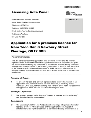 Fillable Online Ashley Peachey - Licensing Enforcement Officer Fax ...
