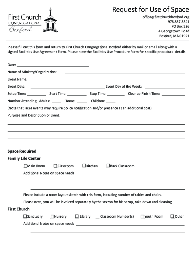 Fillable Online First Church Congregational Boxford - Overview, News & ... Fax Email Print ...