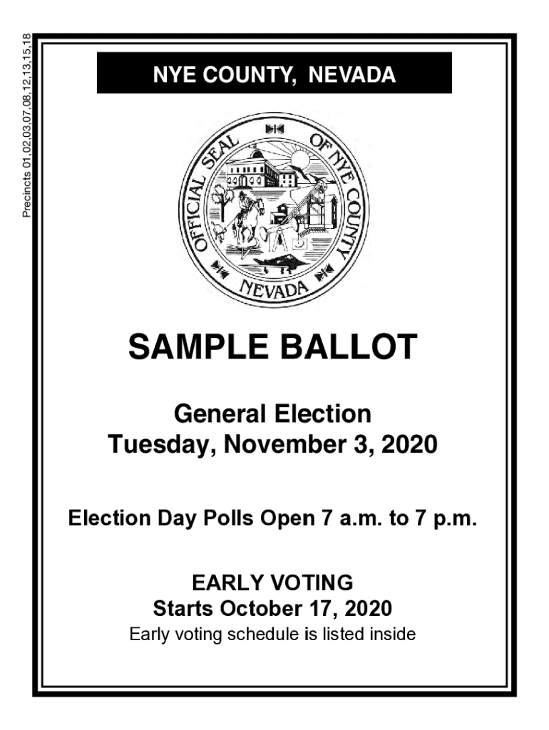 Fillable Online SAMPLE BALLOT - Democracy in Action Fax Email Print ...
