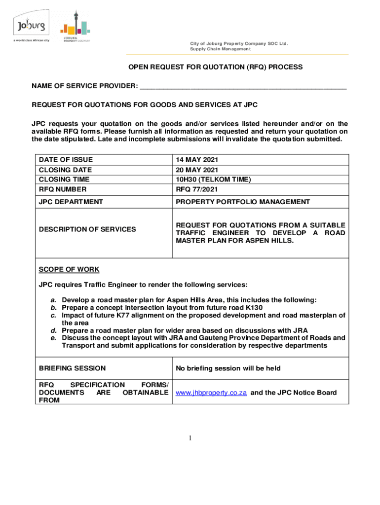 Fillable Online jhbproperty co Top 4 Best Practices to Improve RFQ Processes in Supply ... Fax ...