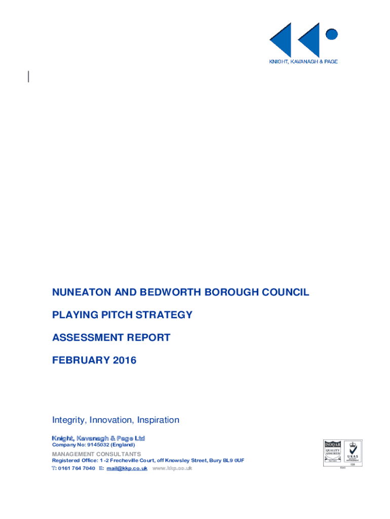 Fillable Online Playing Pitch Strategy Assessment Report Fax Email ...
