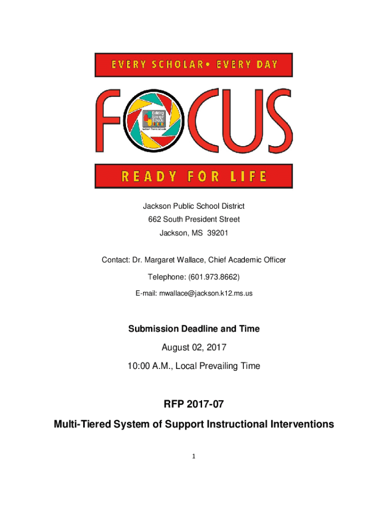 Fillable Online Margrit Wallace, Ed. D. - Jackson Public Schools Fax Email Print - pdfFiller