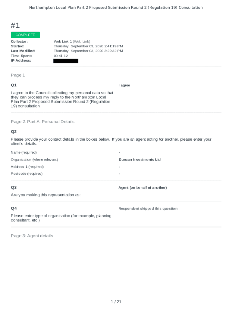 Fillable Online Publication (Pre-Submission Draft) Local Plan Part 2 Fax Email Print - pdfFiller