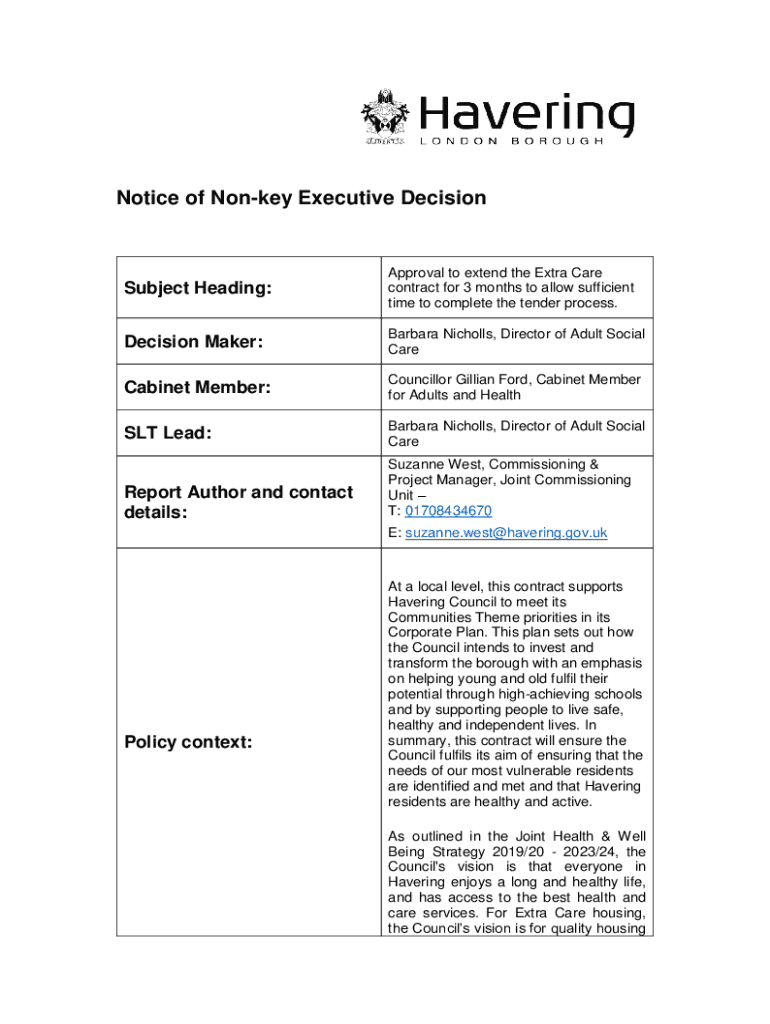 Fillable Online Extra Care Application Form Fax Email Print - pdfFiller