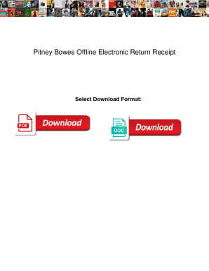 Fillable Online Sending mail using Electronic Return Receipt (ERR) on ...