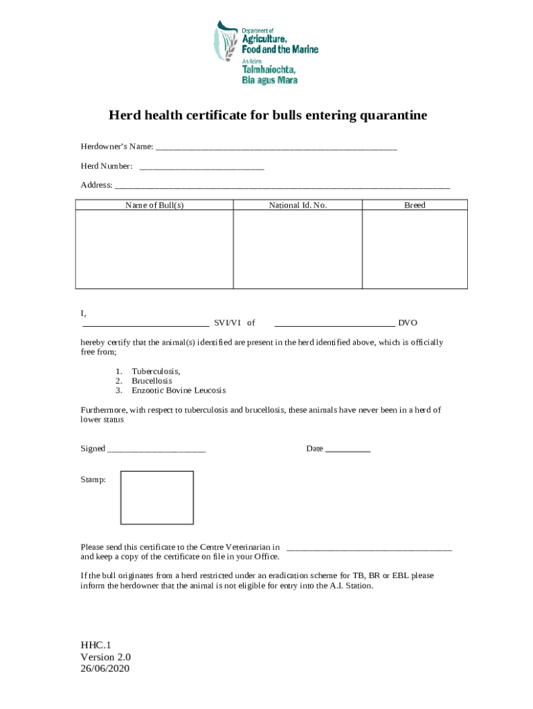 CCR Spay upon Arrival Heifers Cattle Entry Permits Proposed ... Doc ...