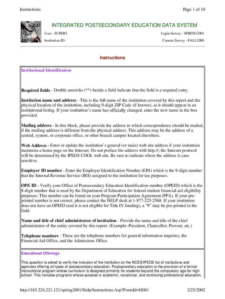 Fillable Online nces ed Use The Data - National Center for Education Statistics Fax Email Print ...