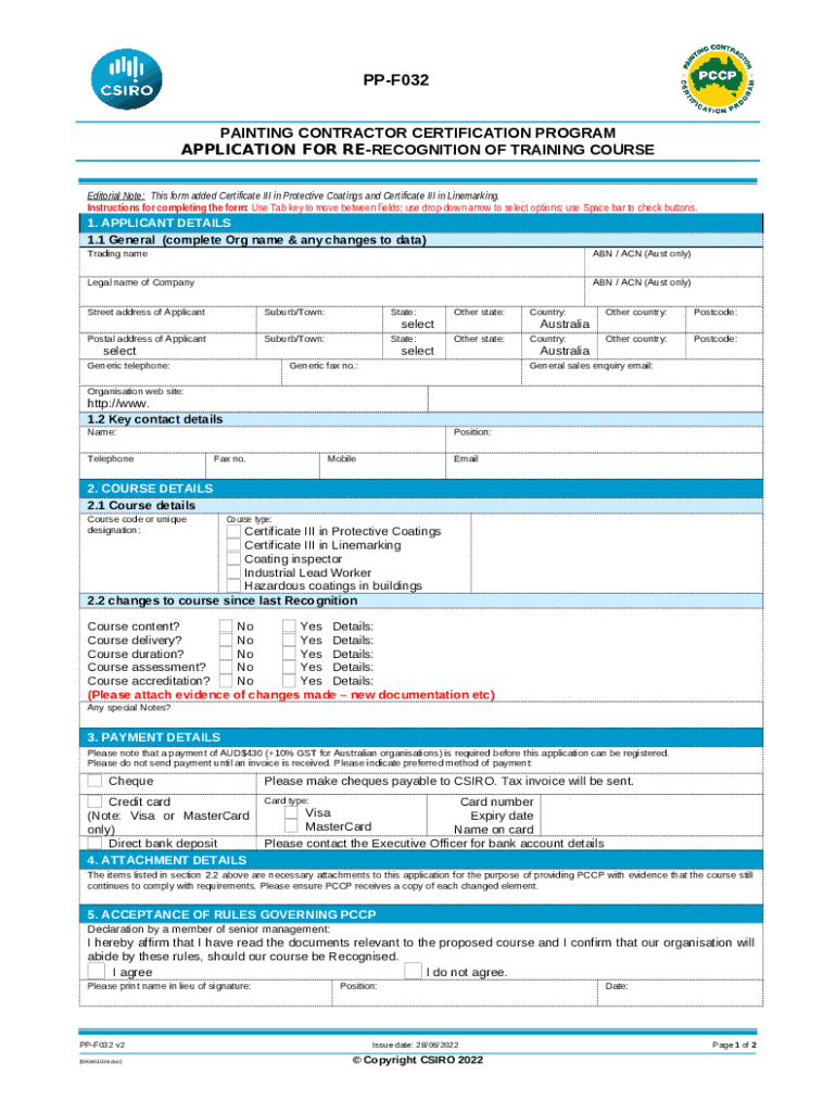 Certificate III in Surface Preparation and Coating Application Doc ...