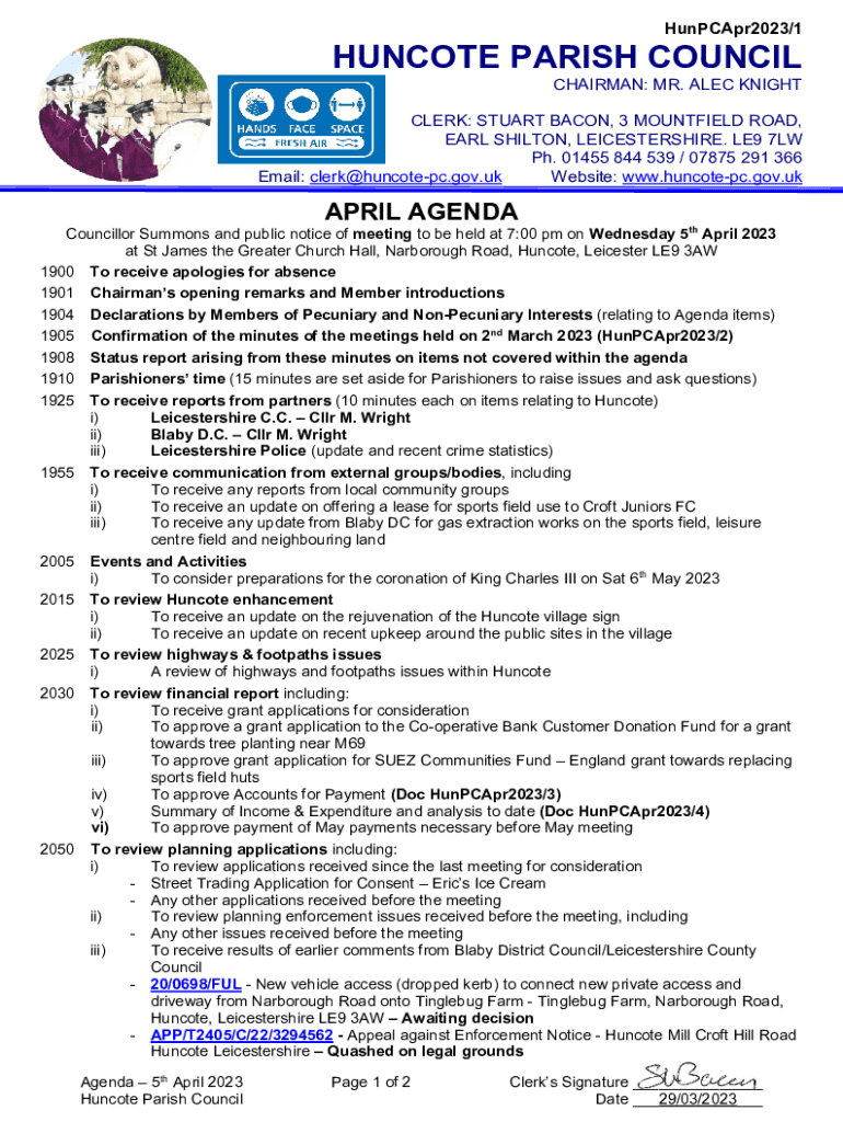 Fillable Online 1904 Declarations by Members of Pecuniary and Non ...