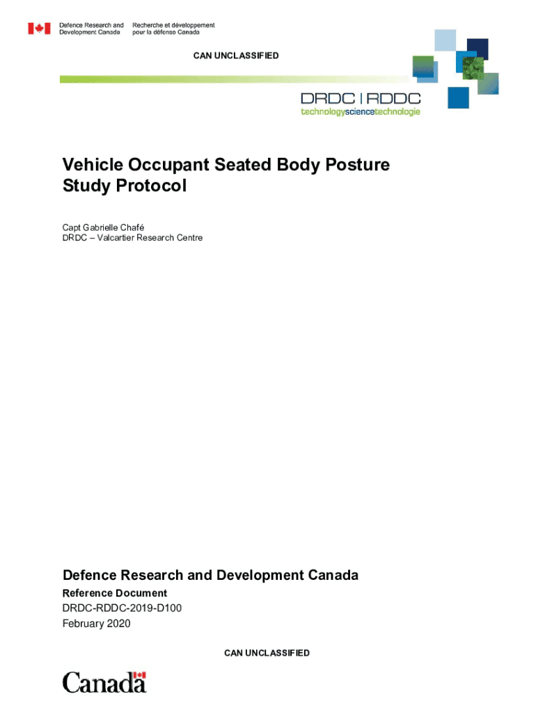 Fillable Online cradpdf drdc-rddc gc Vehicle Occupant Seated Body ...