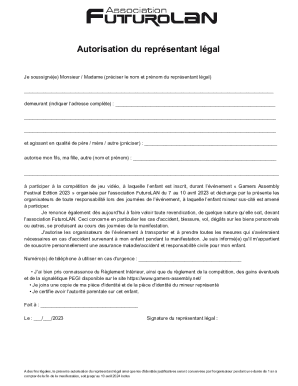 Remplissable En Ligne AUTORISATION-PARENTALE-POUR-TRANSPORT-DE- ... Fax ...