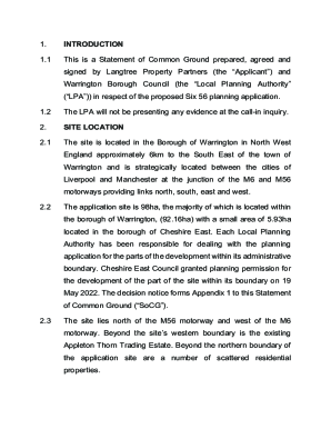Fillable Online GL - Statement of Common Ground (Six 56) - 01.03.2023 ...