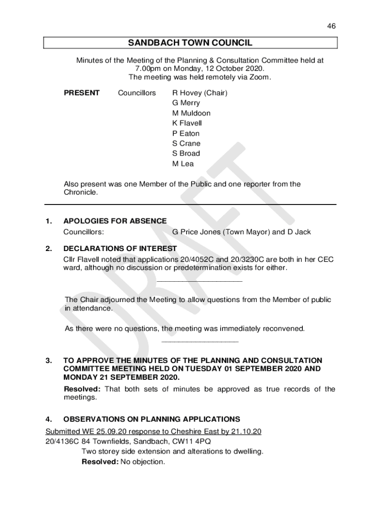 Fillable Online sandbach gov Health and Adult Social Care and ...