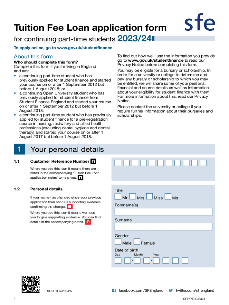 Fillable Online Apply online for student finance Fax Email Print ...