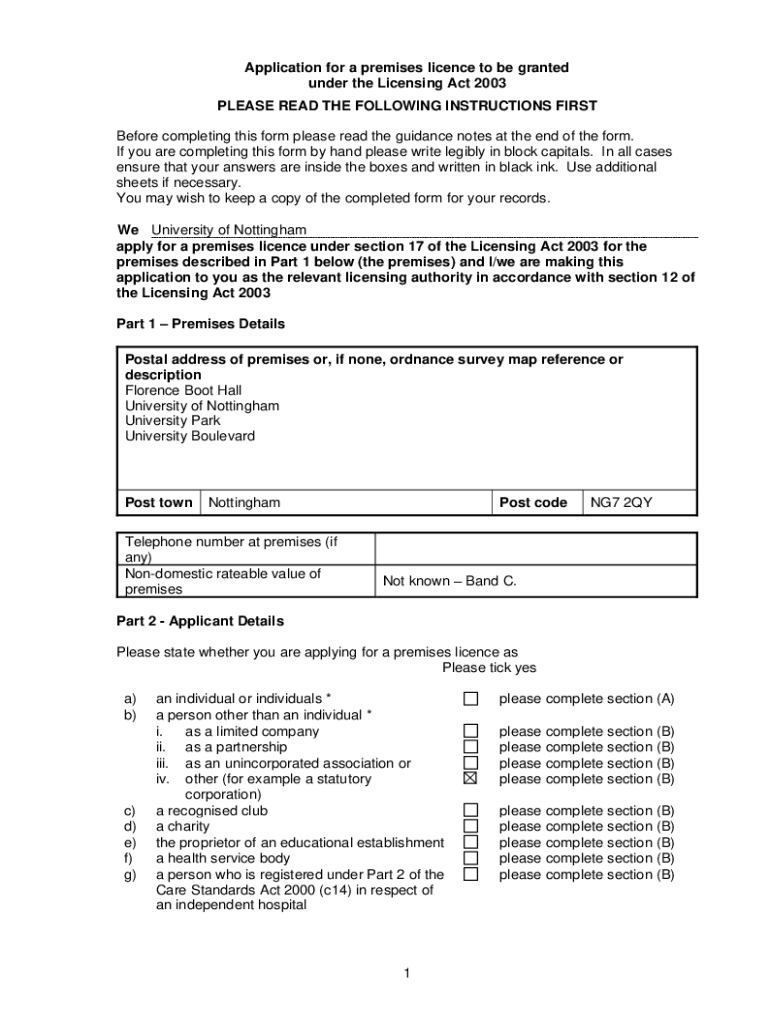 Fillable Online NCC Flexible Working Portal - Nottingham City Council ...