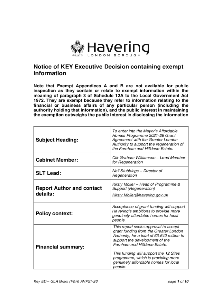 Fillable Online Grant Agreement examples for the Affordable Homes ... Fax Email Print - pdfFiller