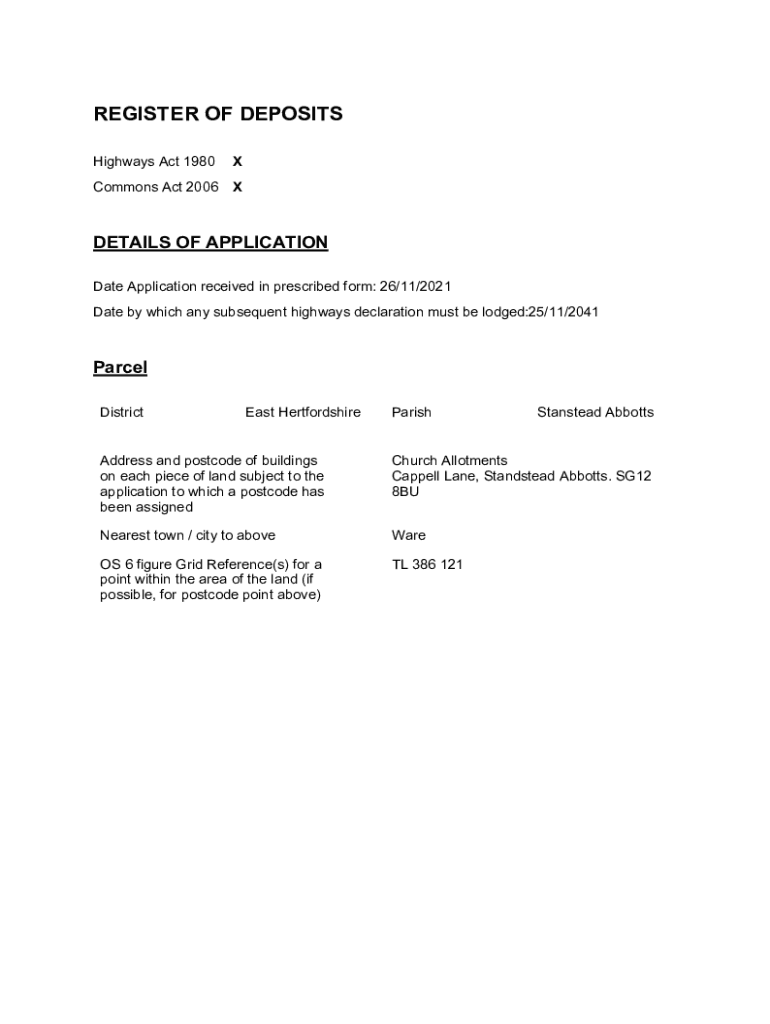 Fillable Online Landowner statements Fax Email Print - pdfFiller