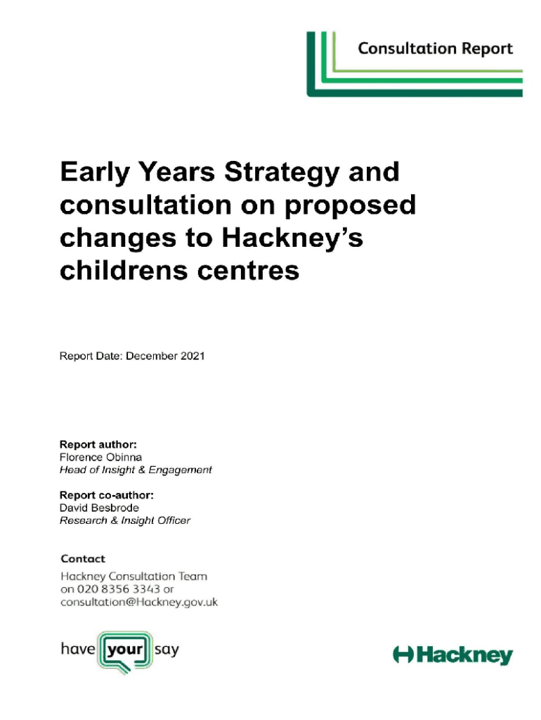 Fillable Online consultation hackney gov How to Write an Expert ...