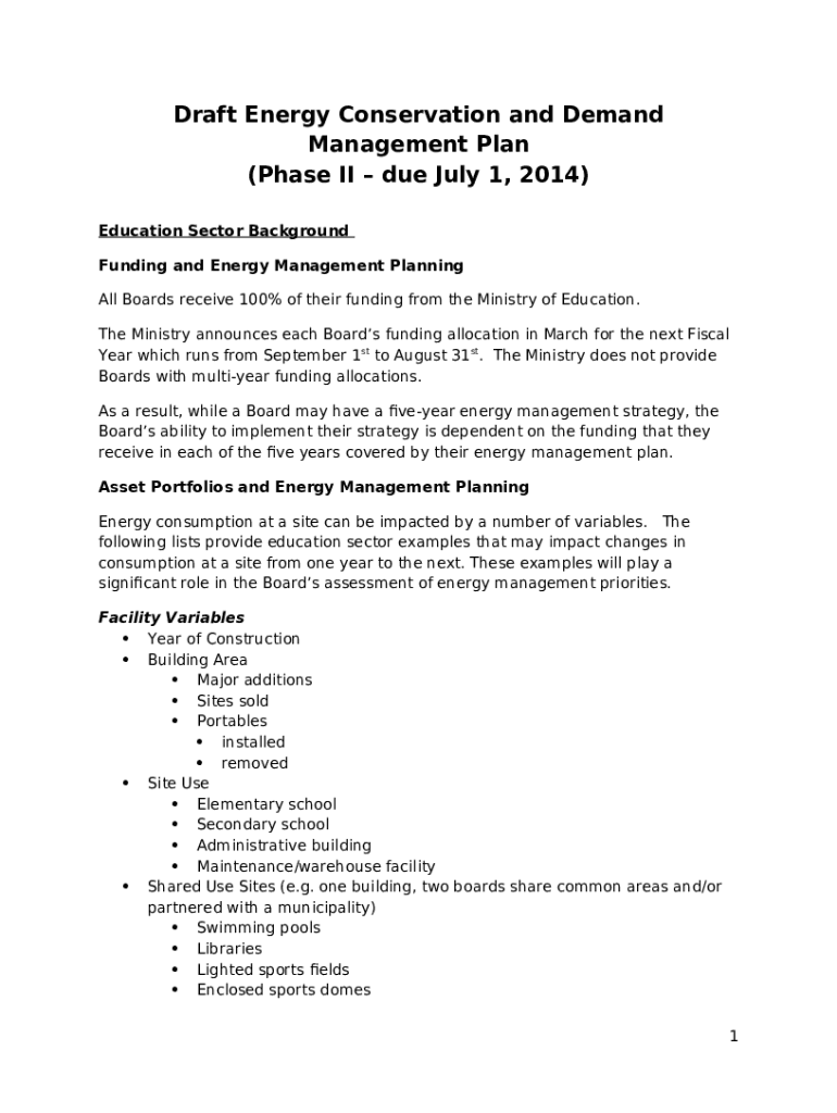 ENERGY CONSERVATION AND DEMAND ... - efis fma csc gov on Doc Template ...