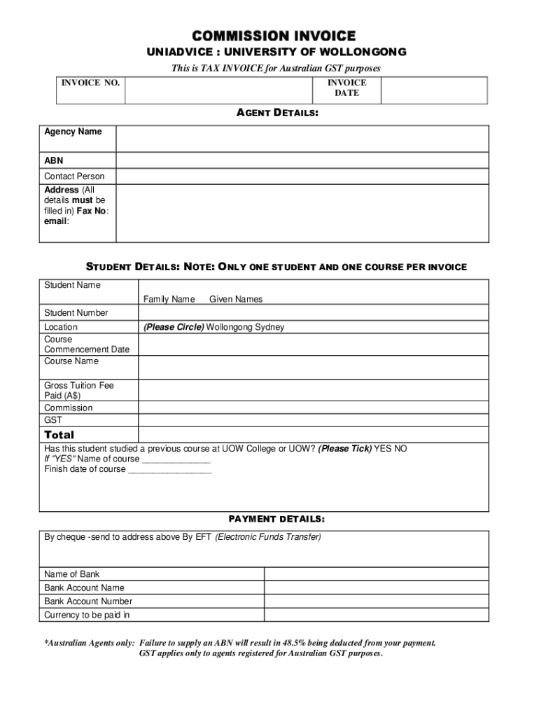 Fillable Online Australian Tax invoices - why is the ABN and business ...