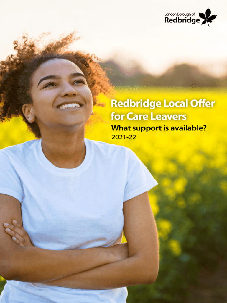 Fillable Online Local Offer for care leavers: support for children ...