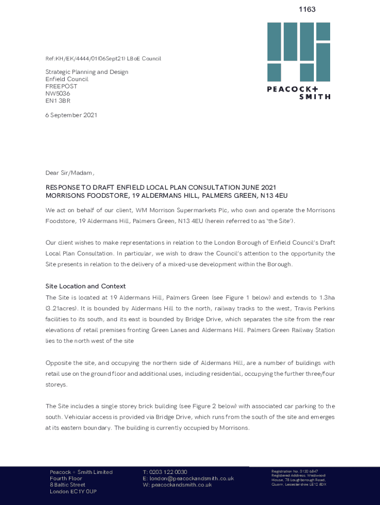 Fillable Online New Enfield Local Plan Fax Email Print - pdfFiller