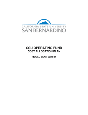 Fillable Online Cost.Allocation.Plan.Process.and.Methodology-Revised ... Fax Email Print - pdfFiller