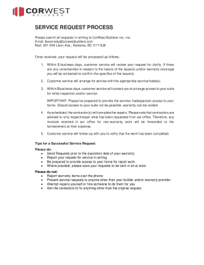 Fillable Online RDCO Service Request System Fax Email Print - pdfFiller