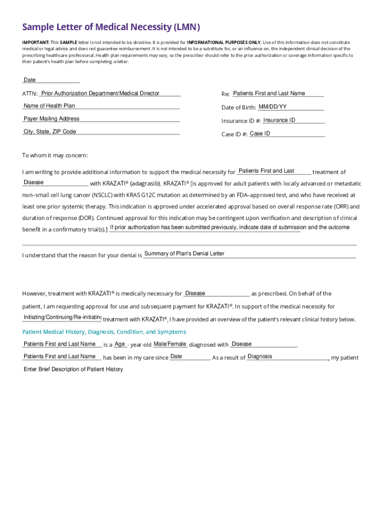 Fillable Online ORILISSA (elagolix) Insurance Denial Appeal Letter ...