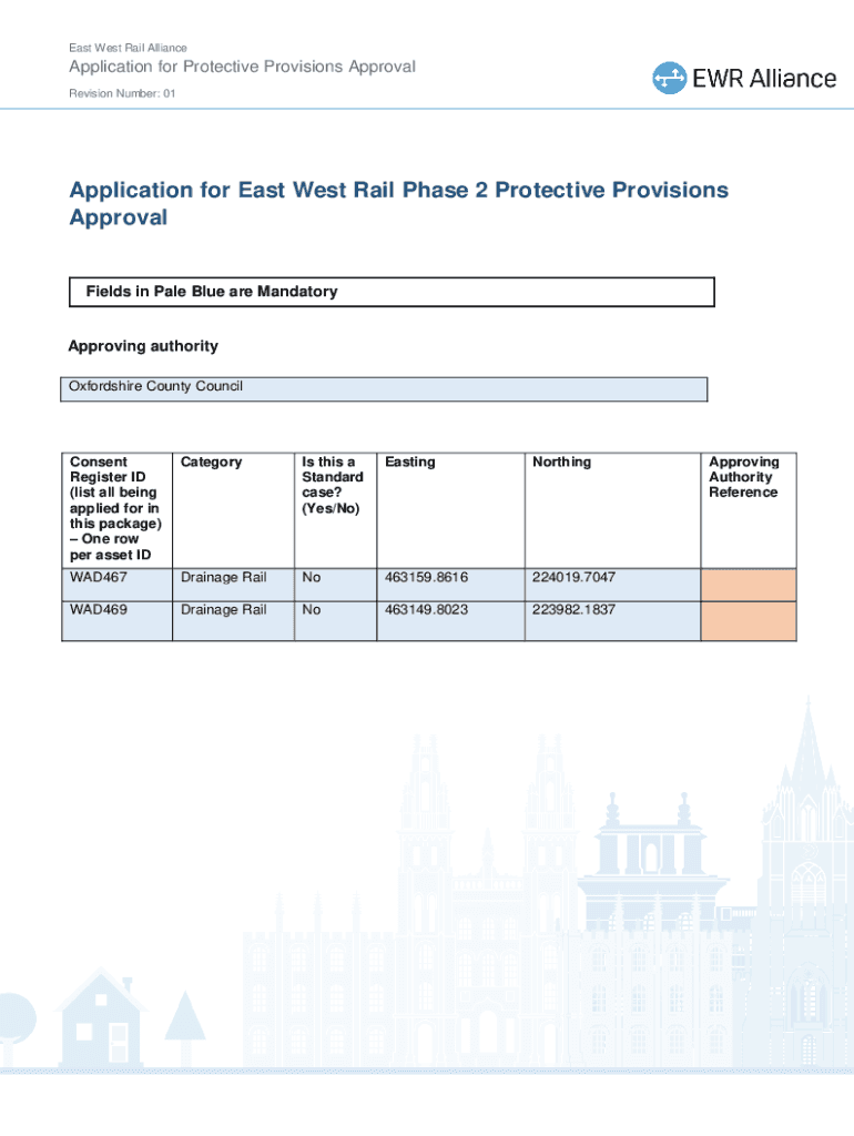Fillable Online The case for East West Rail, Western Section Phase 2 Fax Email Print - pdfFiller
