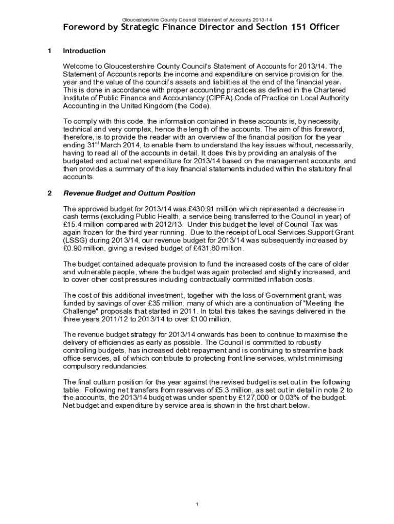 Fillable Online Section 25 Statement of the Section 151 Officer Fax ...