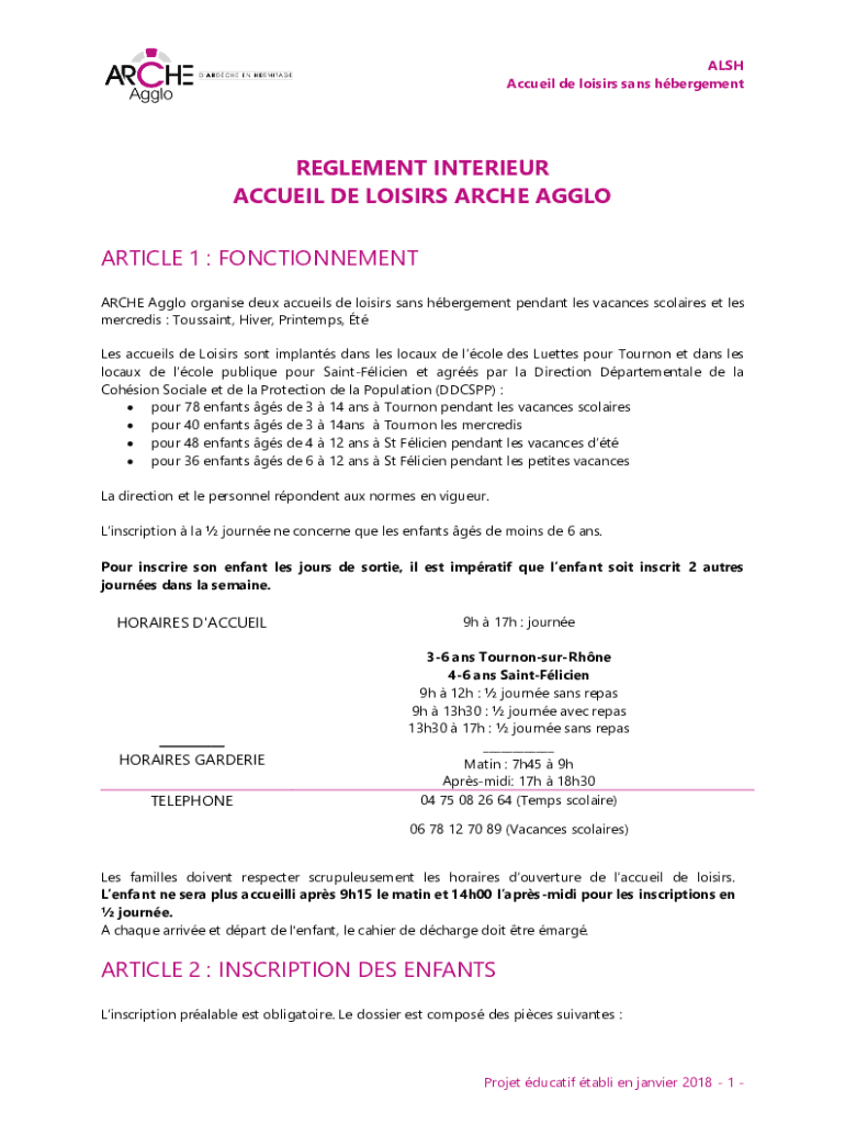 Remplissable En Ligne FONCTIONNEMENT o Deux accueils de loisirs sans ... Fax Email Imprimer ...
