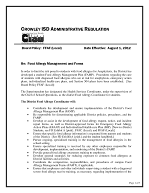 Fillable Online Administrative Resources / Administrative Regulations F ...