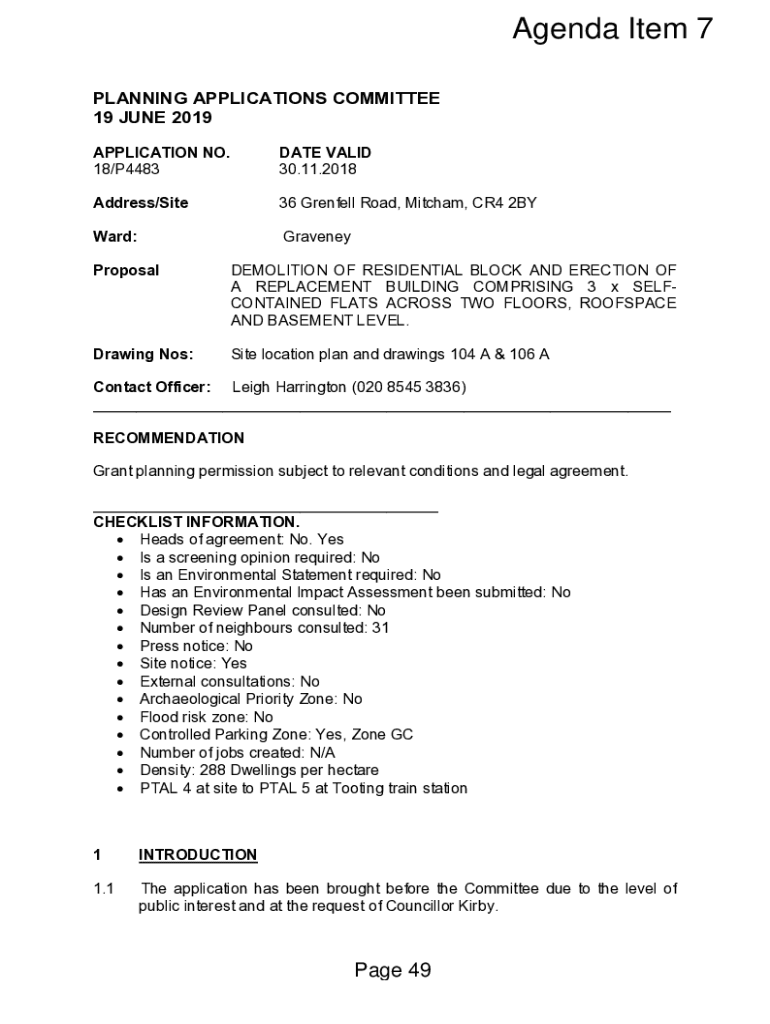 Fillable Online Planning applications: called-in decisions and recovered ... Fax Email Print ...