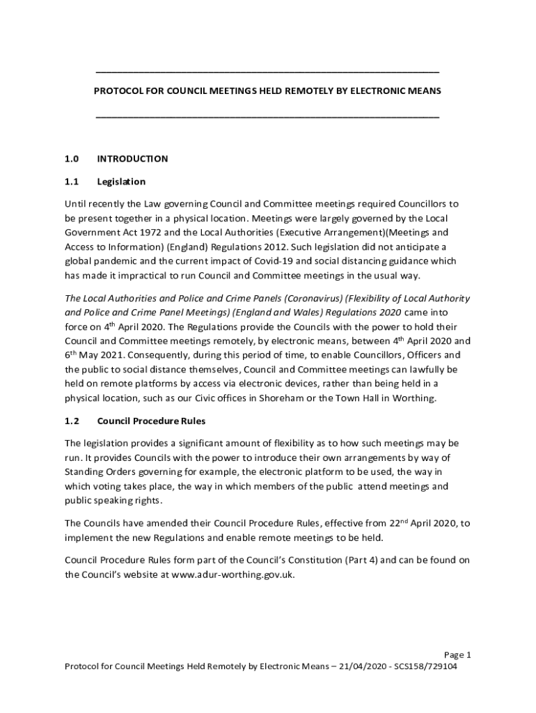 Fillable Online Statement of Community Involvement (Adur) Fax Email ...