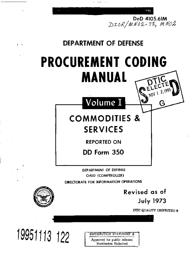 Fillable Online PROCUREMENT CODING Fax Email Print - pdfFiller