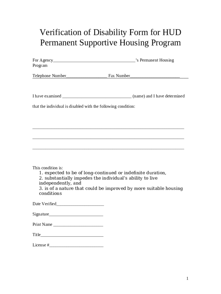 Permanent Supportive Housing: Evaluating Your Program Doc Template ...