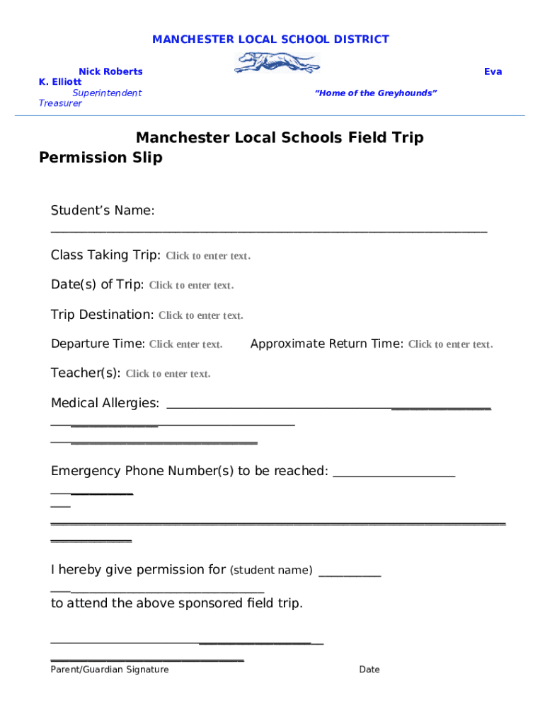 2023-2024 Field Trip Request Doc Template | pdfFiller