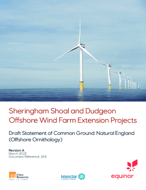 Fillable Online infrastructure planninginspectorate gov Draft Statement ...