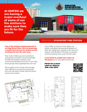 Fillable Online Greater Manchester Fire and Rescue Service (GMFRS) Fax ...