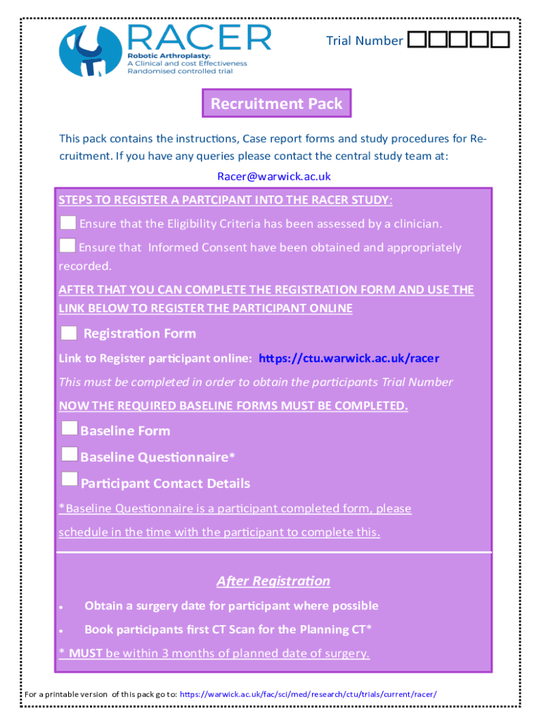 Fillable Online warwick ac Frequently Asked Questions about Recruitment ...