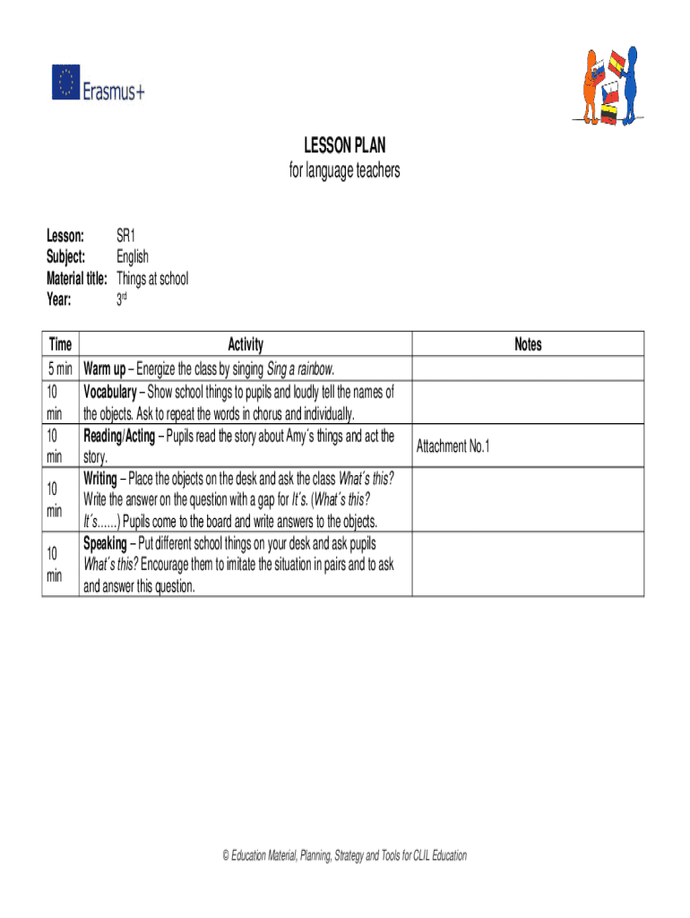 Fillable Online Ec Europa 5 Quick And Effective Warm up Activities For