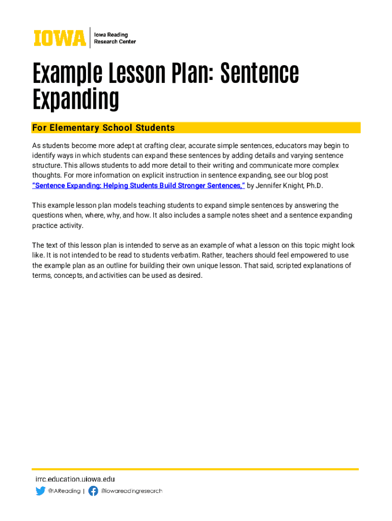 Fillable Online How To Make Simple Sentences For Kids (Activities ...