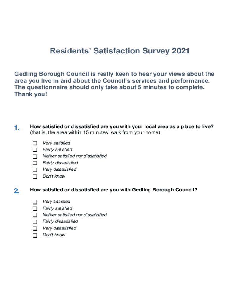 Fillable Online democracy gedling gov A connected society: a strategy ...