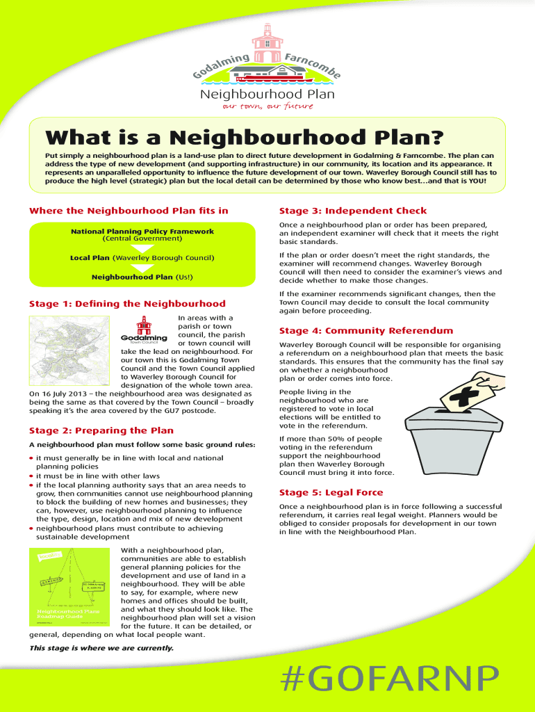 Fillable Online What is a Neighbourhood Plan? Fax Email Print - pdfFiller