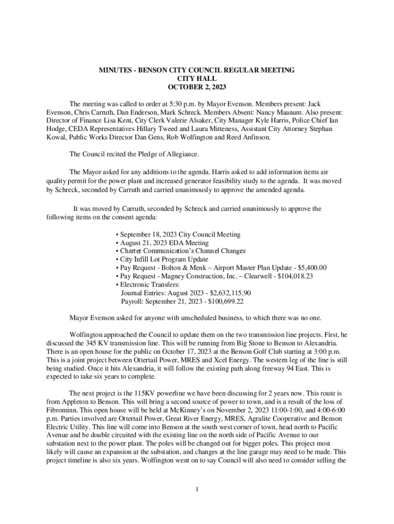 Fillable Online Evenson, Chris Carruth, Dan Enderson, Mark Schreck Fax ...